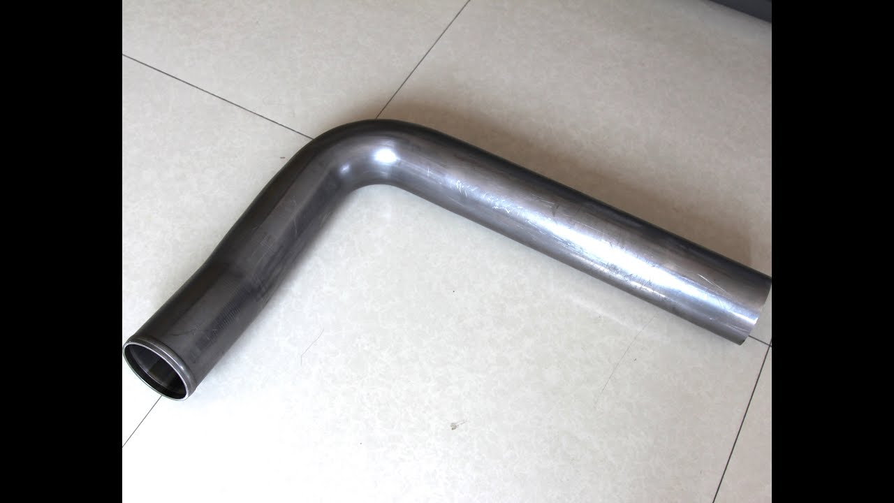 Bending with 1D for big pipe, SB90CNC - YouTube