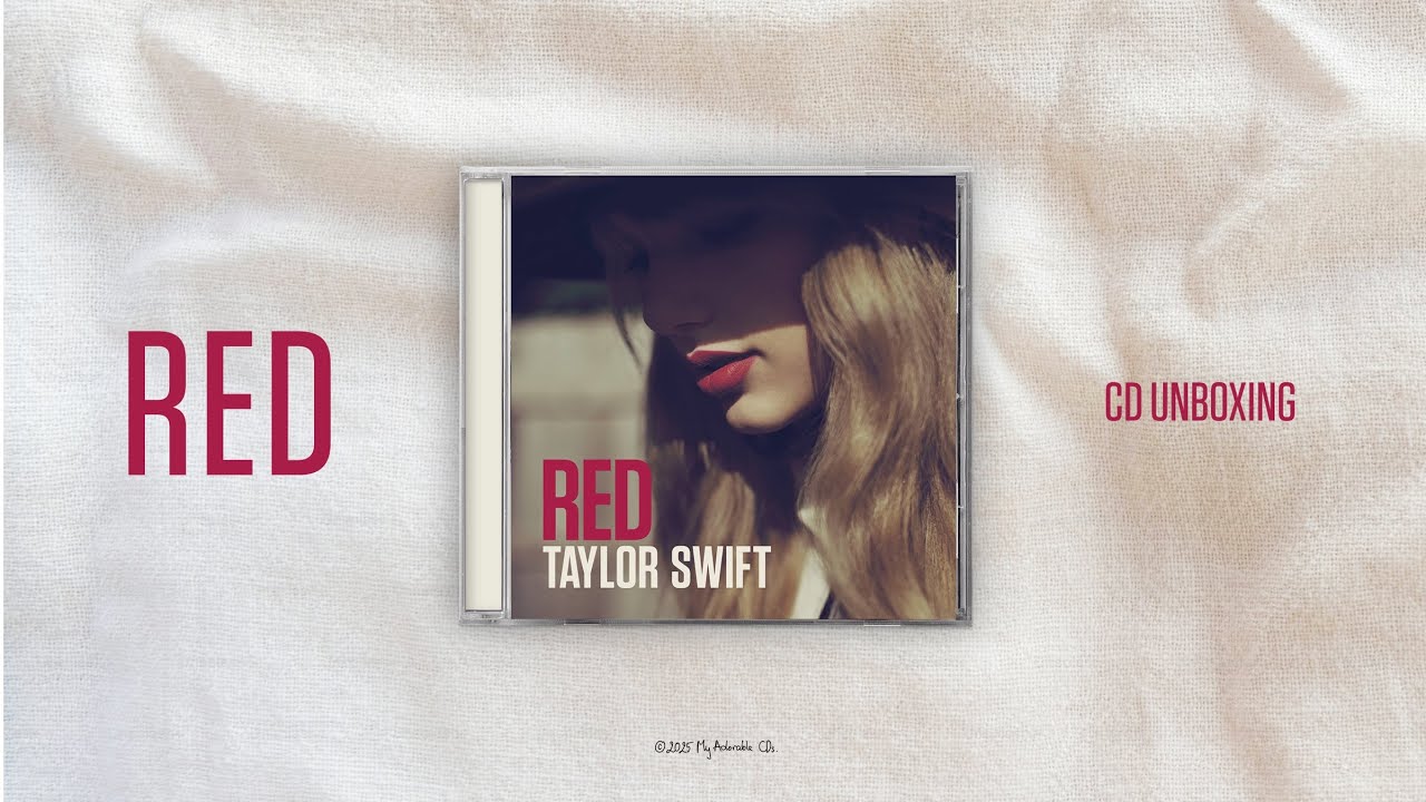 Taylor Swift | Red (Standard Edition) | CD Unboxing - YouTube