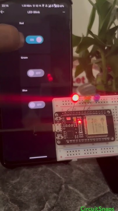 IoT LED Blink in 30 Seconds | Smartphone Control Led | ESP32 IoT #IoTColud #ArduinoCloud # ...