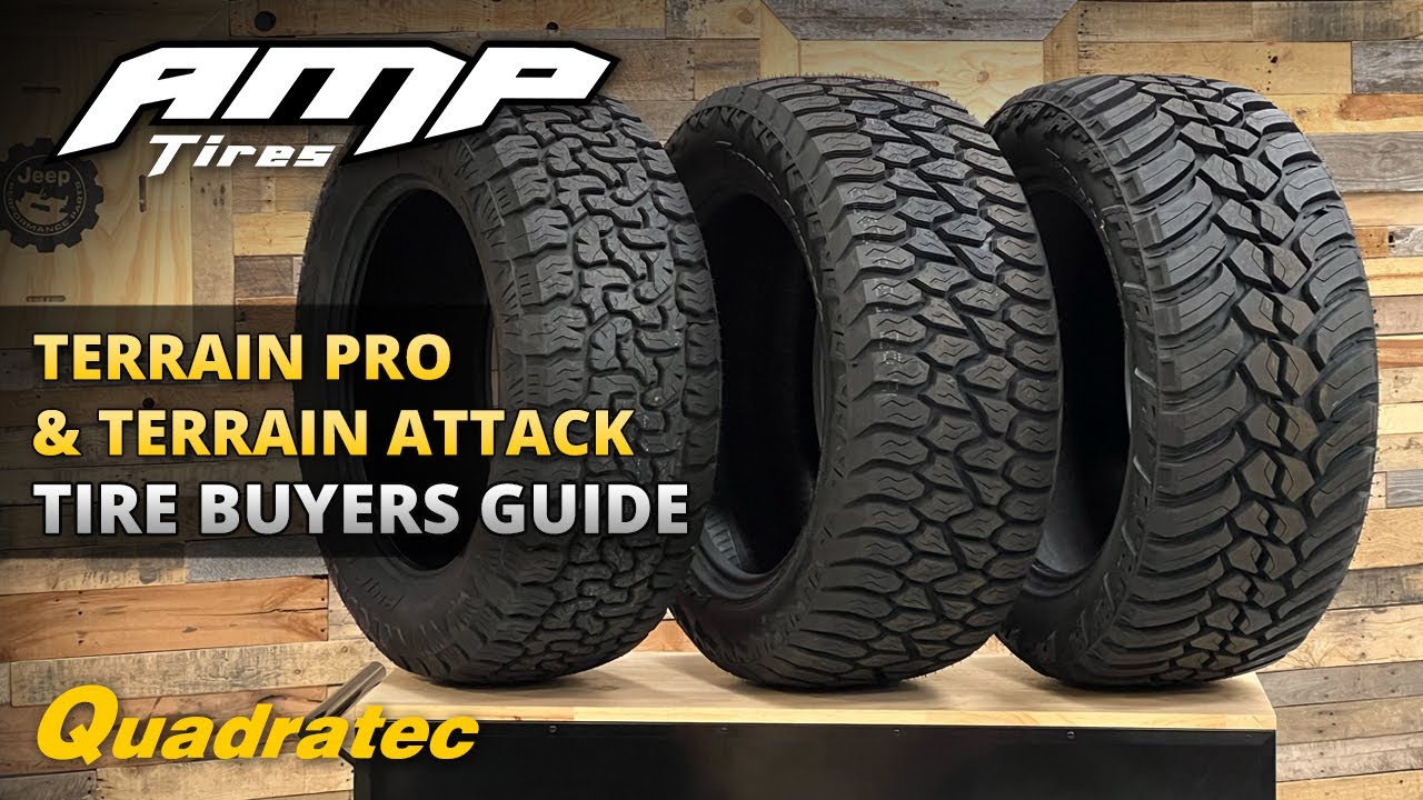 AMP Tires Terrain Pro & Terrain Attack Buyers Guide for Jeep Wrangler ...