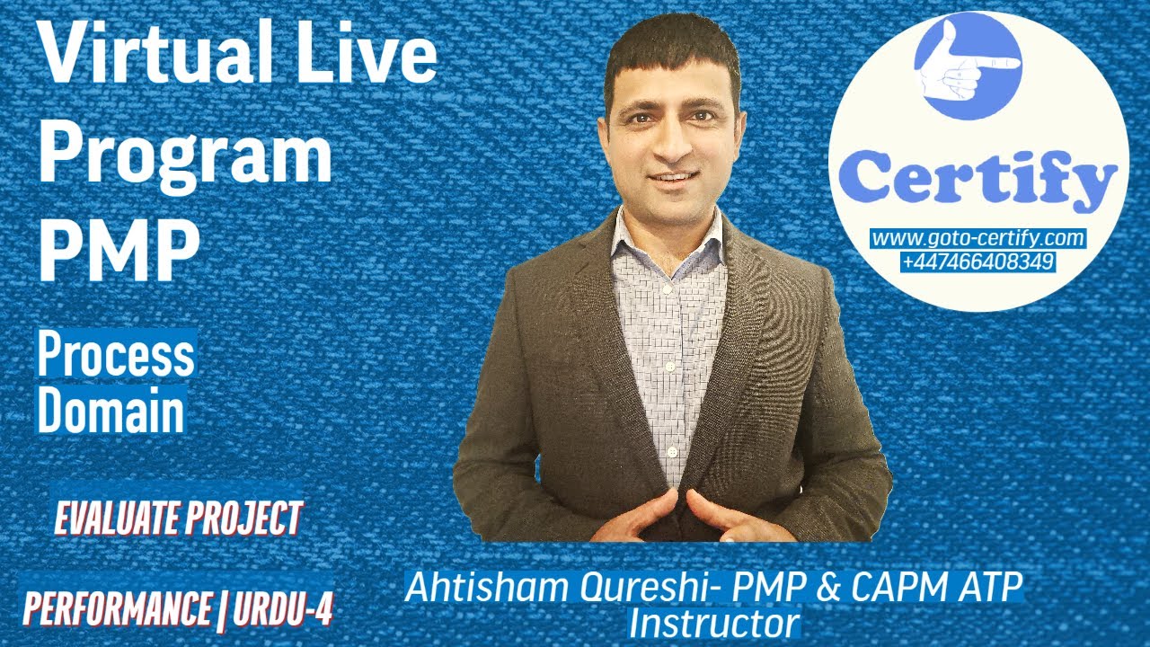 PMP Exam Process Domain | Evaluate Project Progress | Part 4 (Urdu) - YouTube