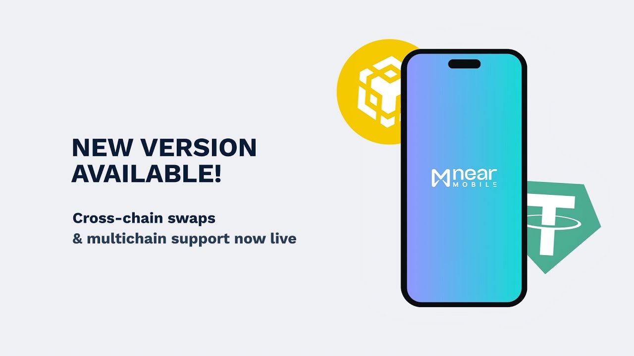 NEAR Mobile’s New Version – Multichain is Here! - YouTube