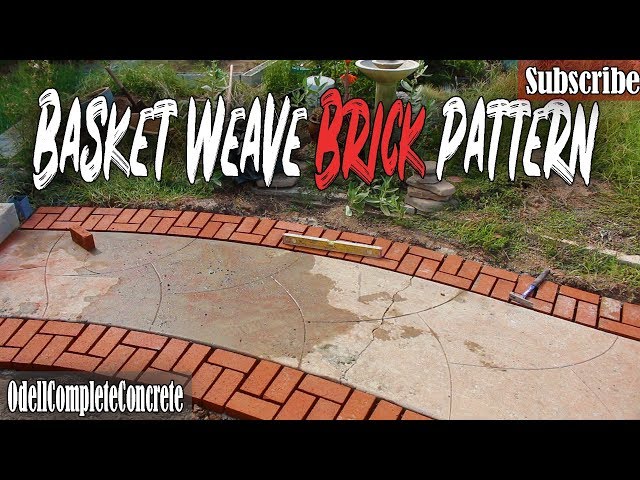 Basketweave Brick Pattern