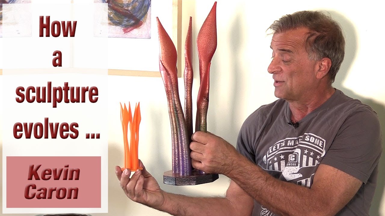 How a Sculpture Evolves - Kevin Caron - YouTube