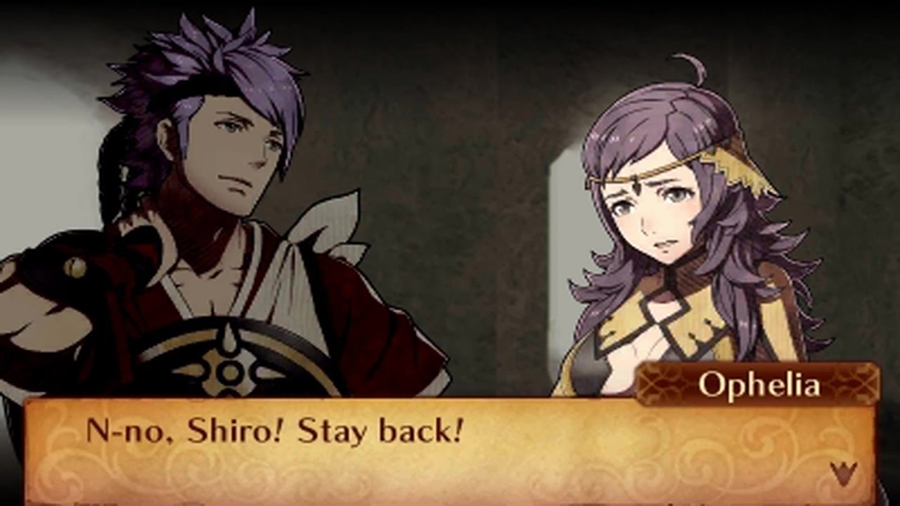 Fire Emblem Fates: Revelation - Ophelia & Shiro Support Conversations ...