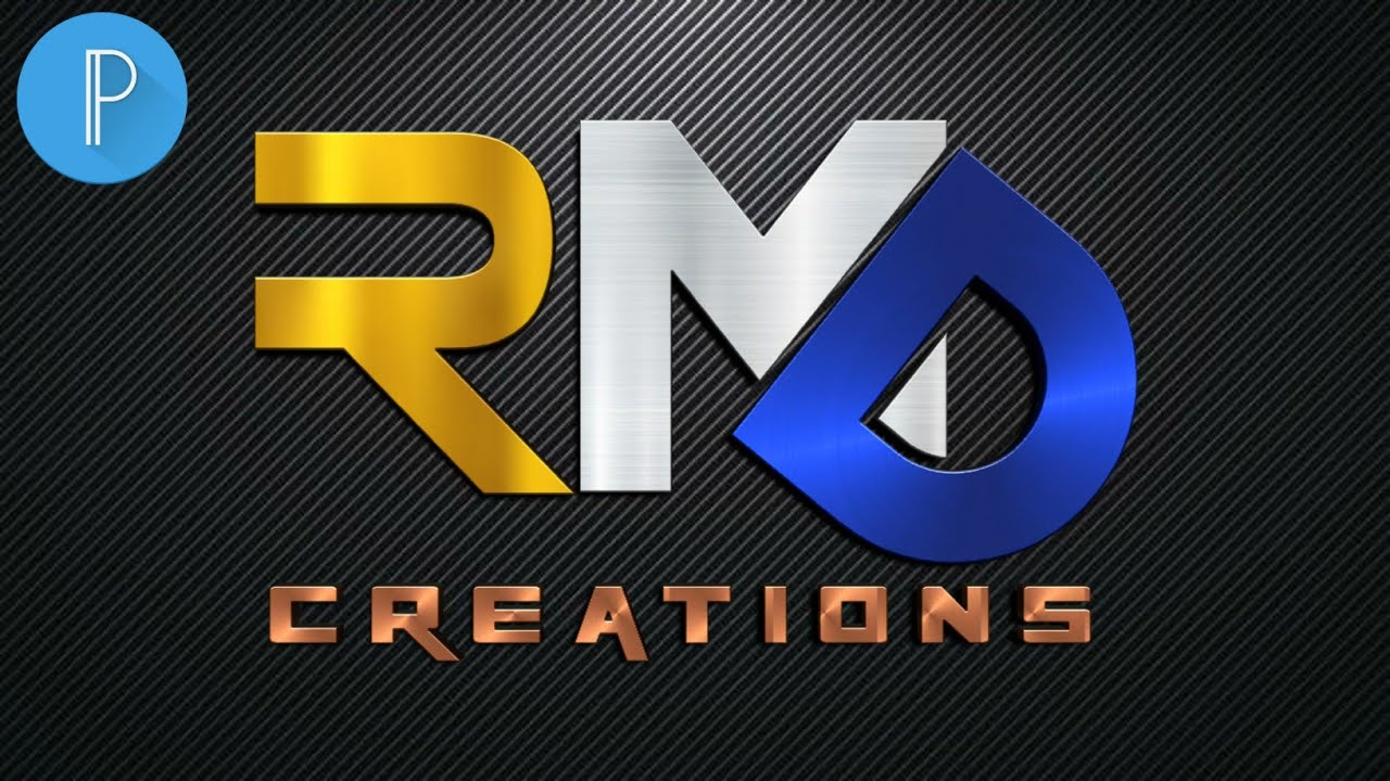 RMD professional logo design|pixellab - YouTube