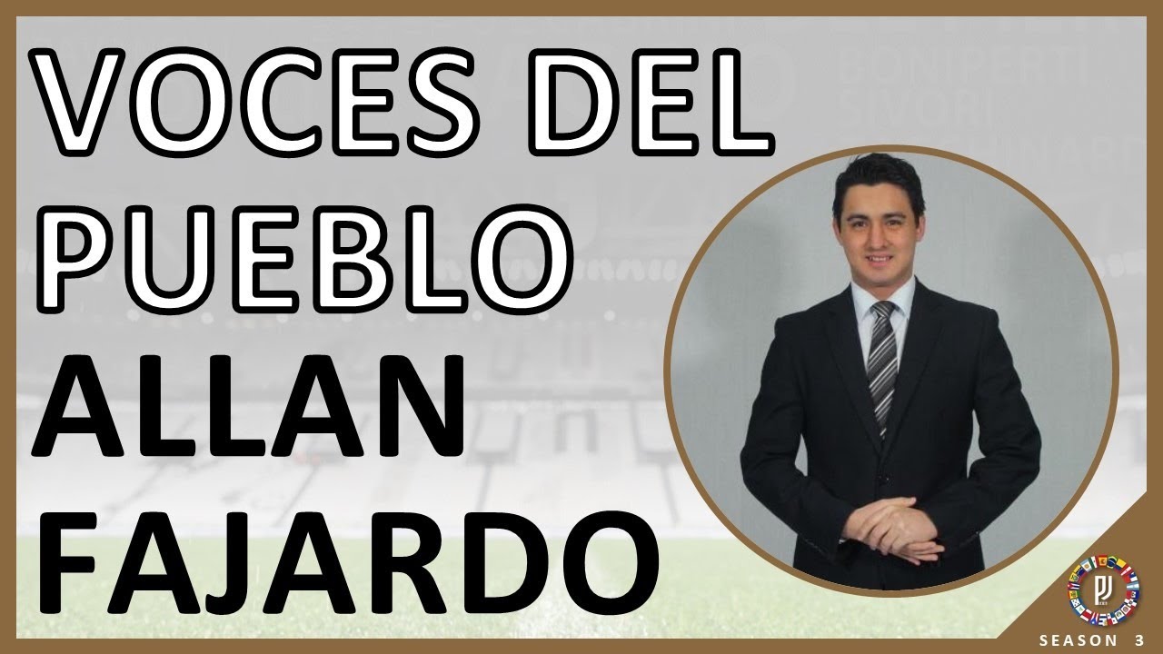 Allan Fajardo - Voces del Pueblo Juventus - YouTube