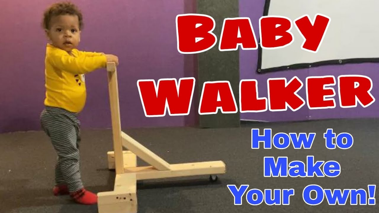 Make your own Baby Walker! Simple and Easy! - YouTube