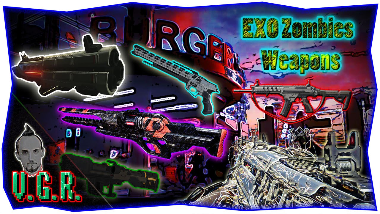All Advanced Warware Zombie Guns Every DLC Weapon + My Favorite Exo ...