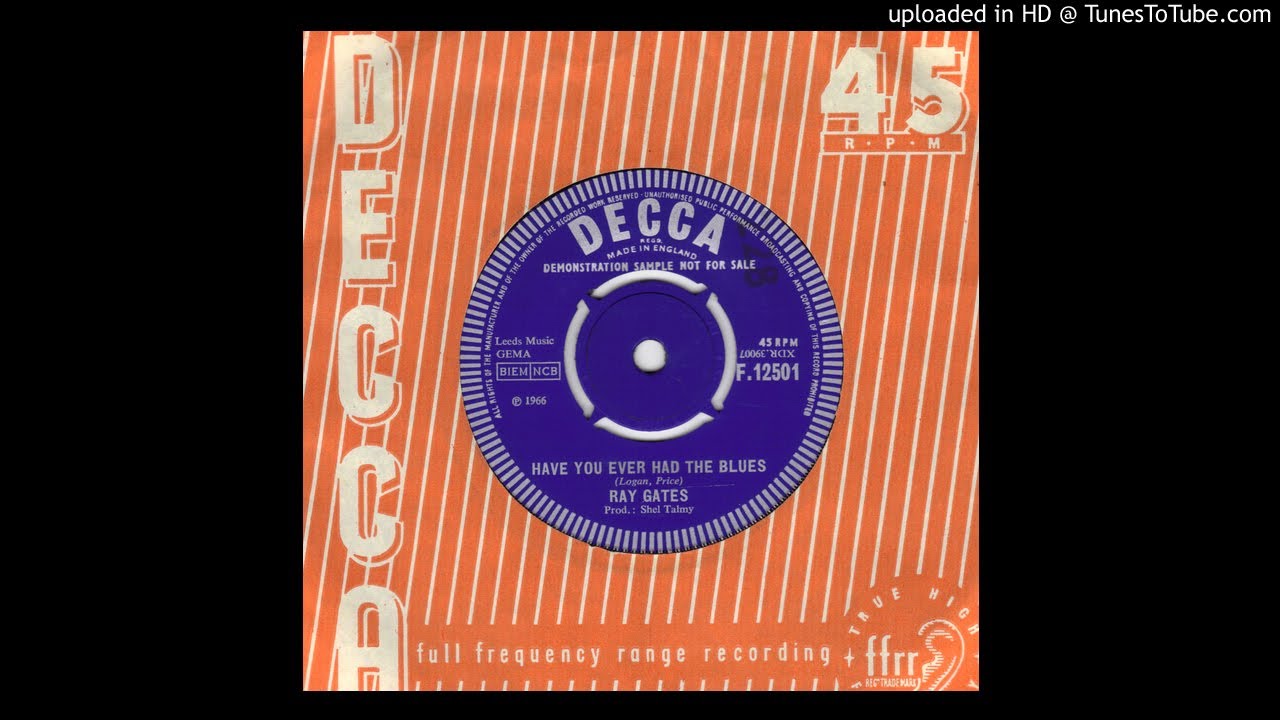Ray Gates - Have You Ever Had The Blues - YouTube