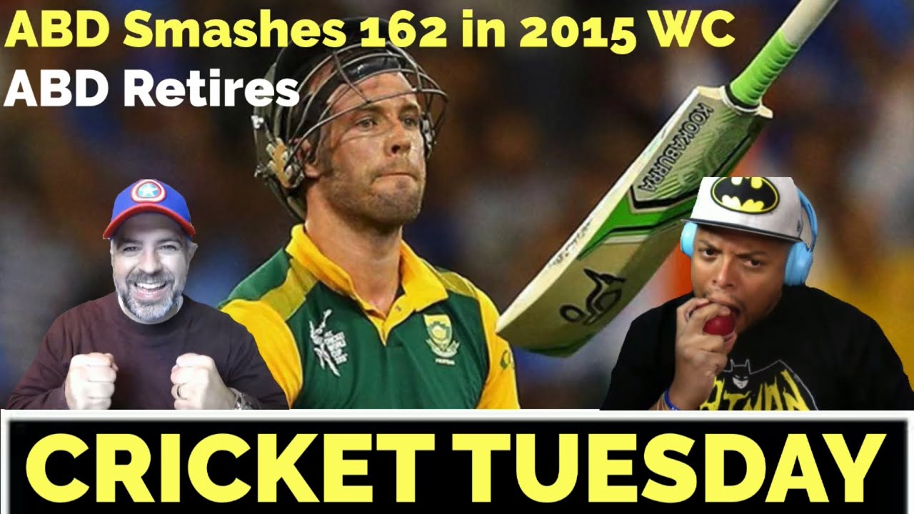 AB de Villiers’ Incredible 162 off 66 balls Against Windies at 2015 WC ...