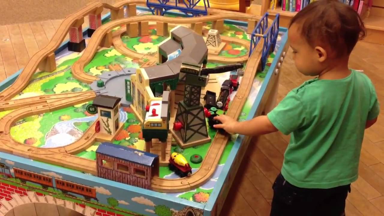 Playing with Trains - YouTube