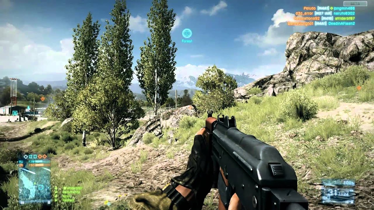 Battlefield 3 Beta Multiplayer Caspian Border Map Conquest PC Gameplay ...
