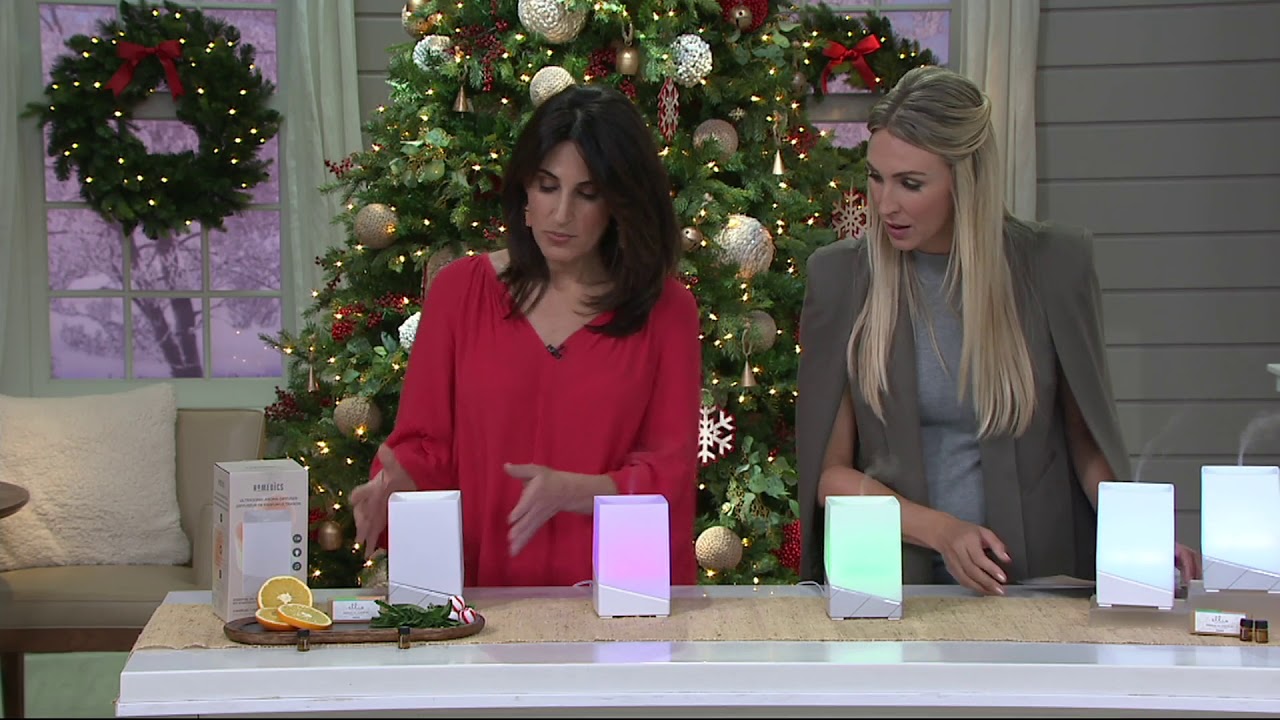HoMedics Ultrasonic Soothing Aroma Diffuser on QVC - YouTube