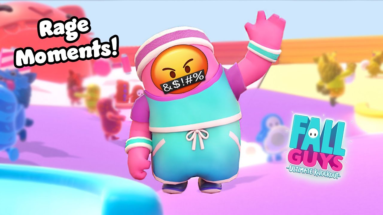 FALL GUYS MAKES ME SO MAD! #fallguys #rage - YouTube