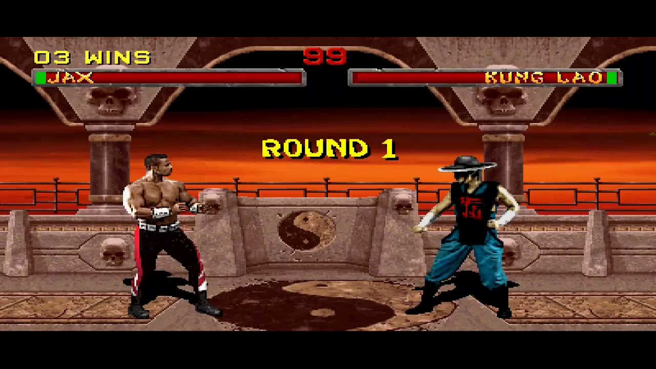 Mortal Kombat II Arcade (Jax) Gameplay Playtrough Very Hard - YouTube