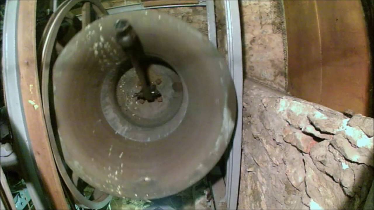 St Marys Wolborough - raising the tenor bell - YouTube