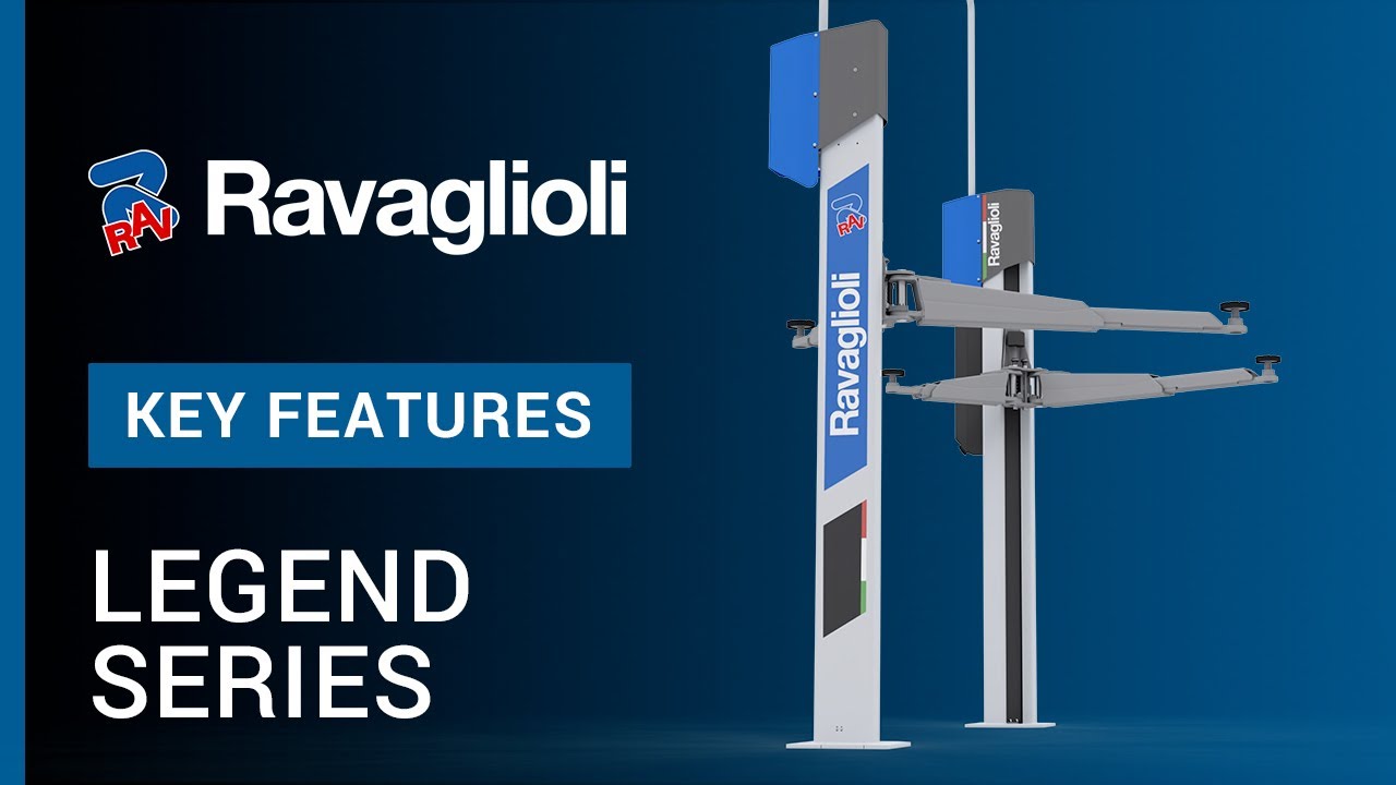 Ravaglioli LEGEND SERIES - Electromechanical 2-post Lifts - Key ...