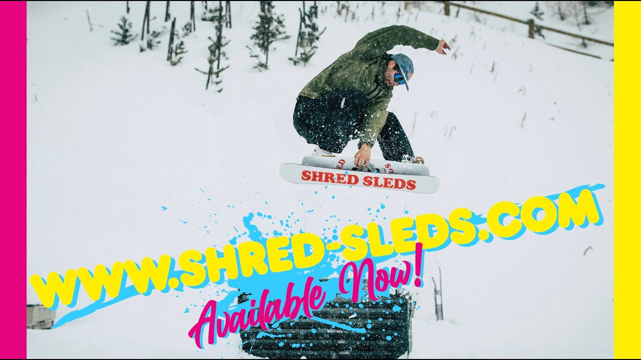 Shred Sleds Snowskate Infomercial - YouTube