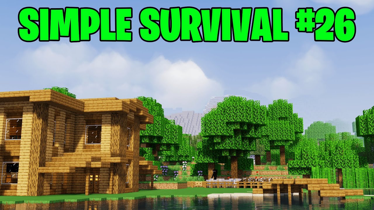 SIMPLY NORMAL SURVIVAL IN MINECRAFT #26 - YouTube