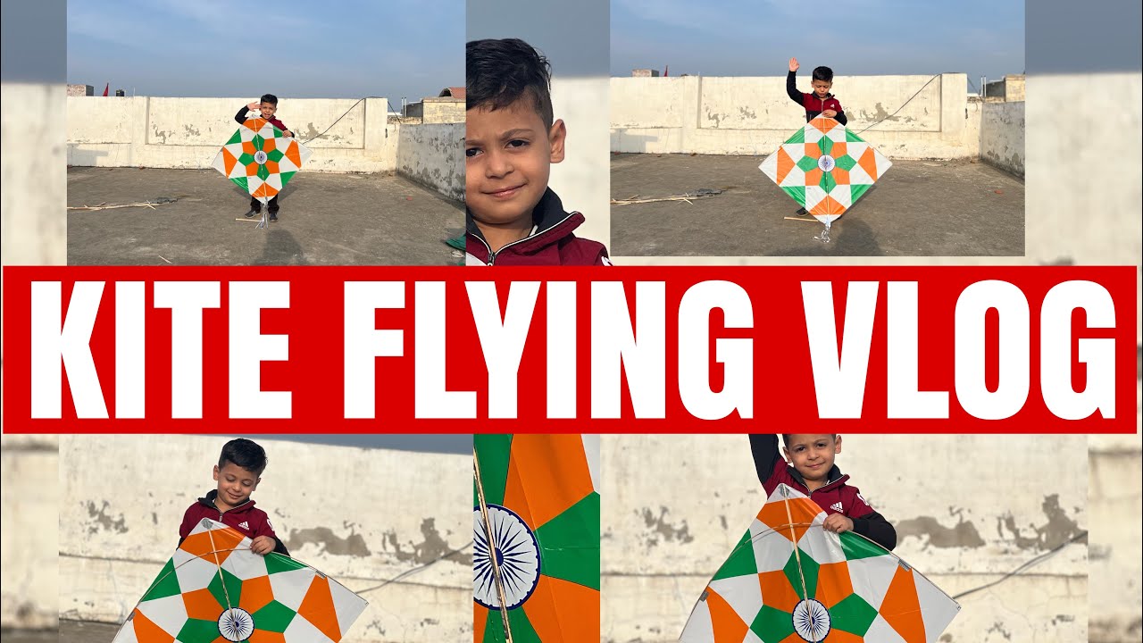 Kite flying vlog | latest kite vlog - YouTube
