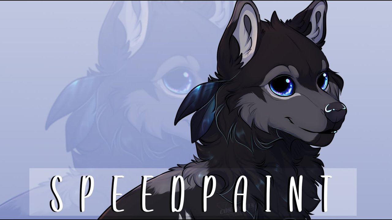 NAVY BLUE - SPEEDPAINT - YouTube