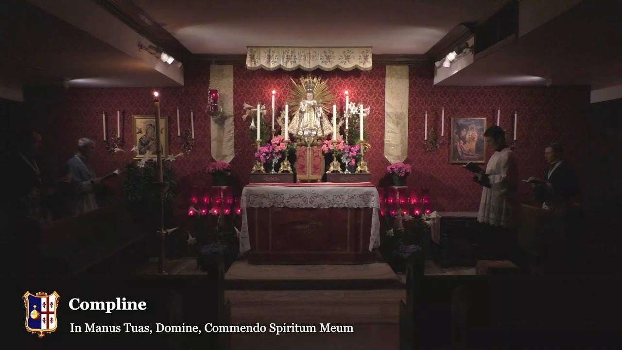 Compline: 10 PM EASTERN TIME (ET) - YouTube