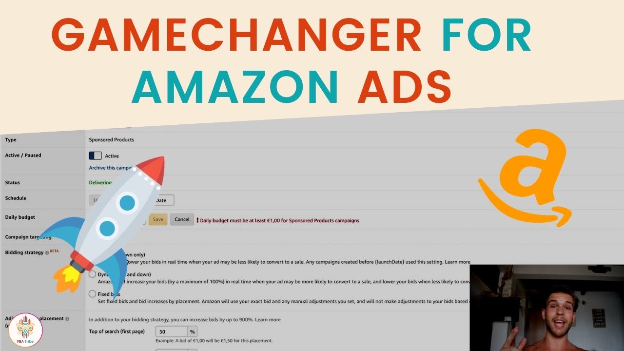 Gamechanger for your Amazon Ads strategy - Features: Bid strategy ...