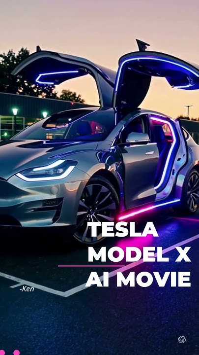 Tesla Model X AI movie Falcon Wing Doors. #tesla #teslamodelx # ...