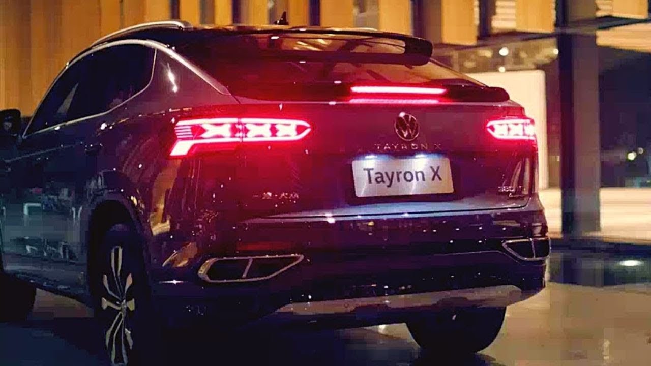 New 2023 Volkwagen Tayron X - Stylish Coupe SUV Preview Driving and ...