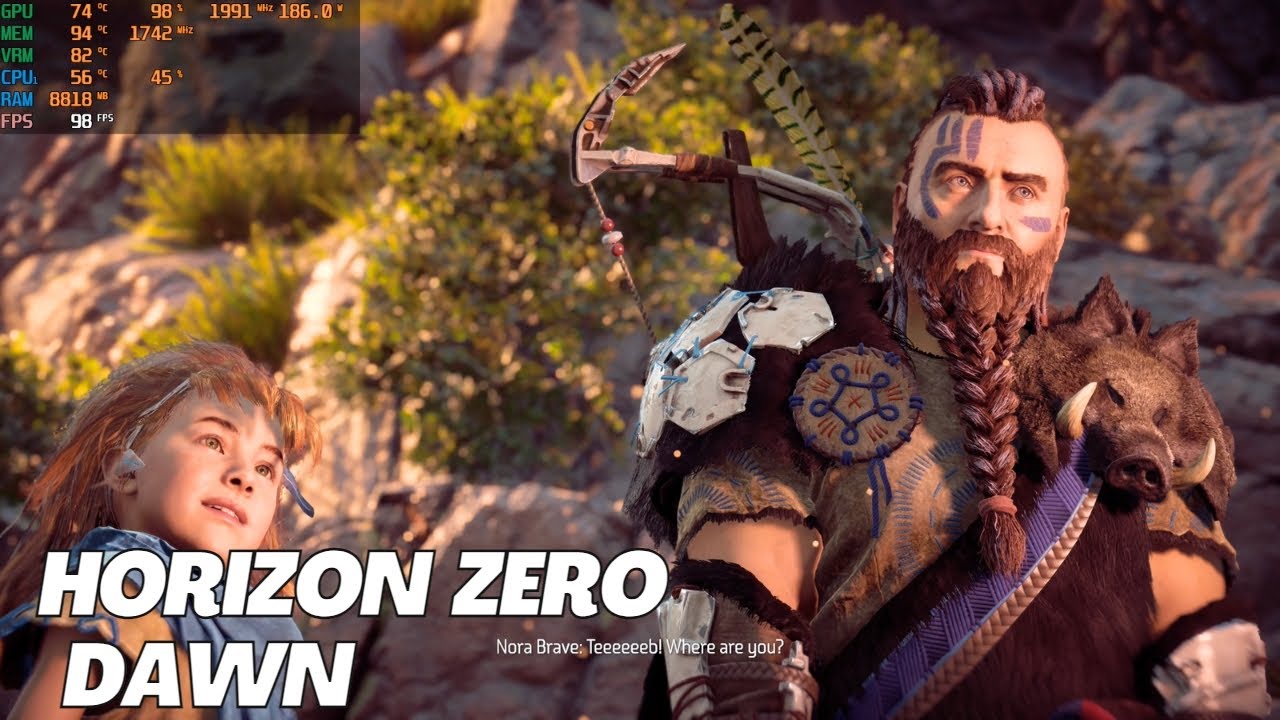 Horizon Zero Dawn | RX 5700XT Mech OC | With I3 12100F Enough For All ...