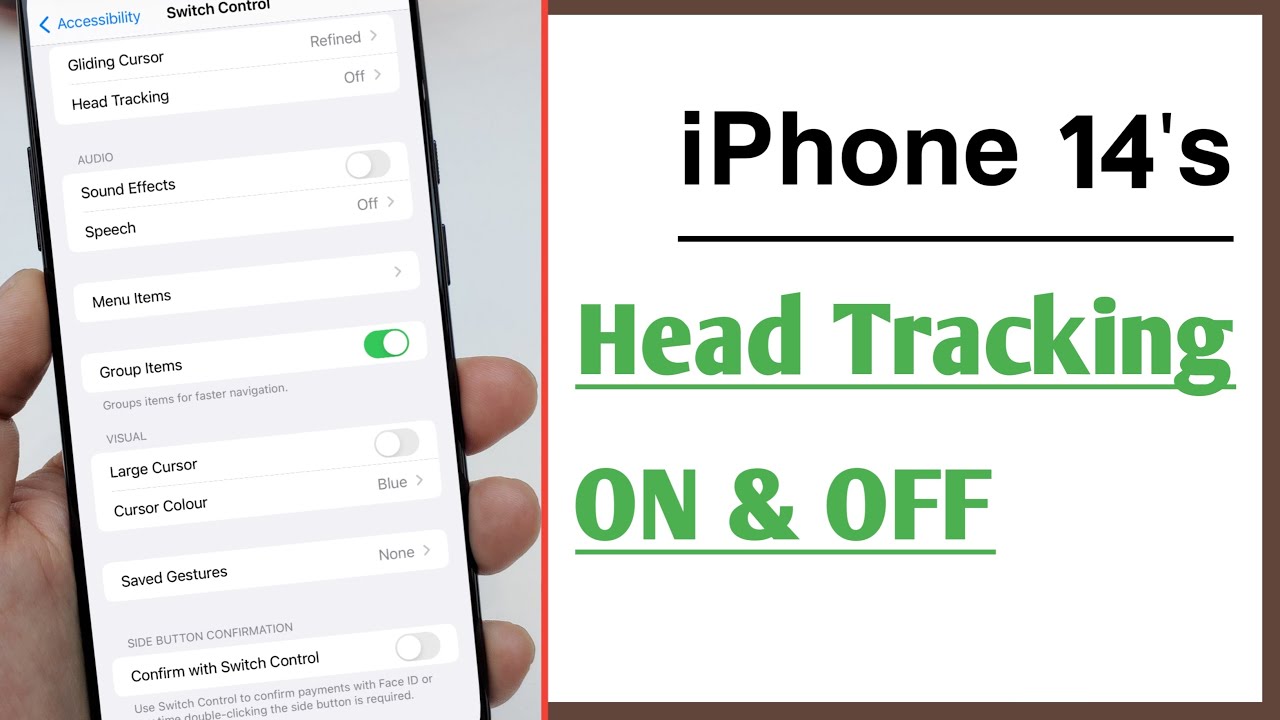 iPhone 14, 14 Pro, 14 Plus Head Tracking ON & OFF - YouTube