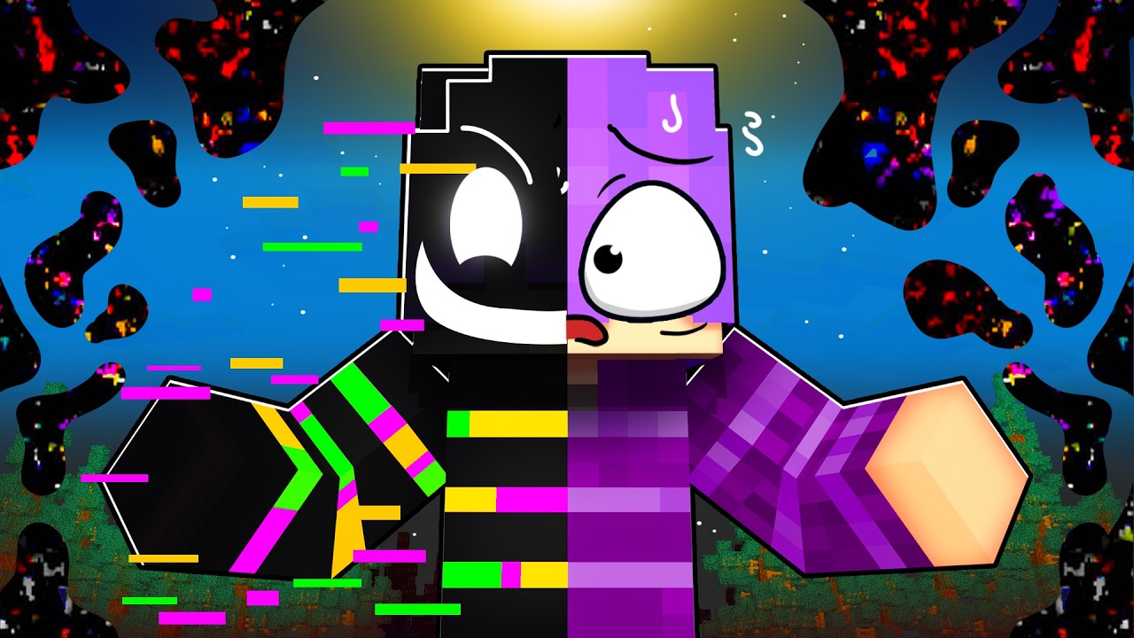 REBORN as the GLITCH In Minecraft! - YouTube
