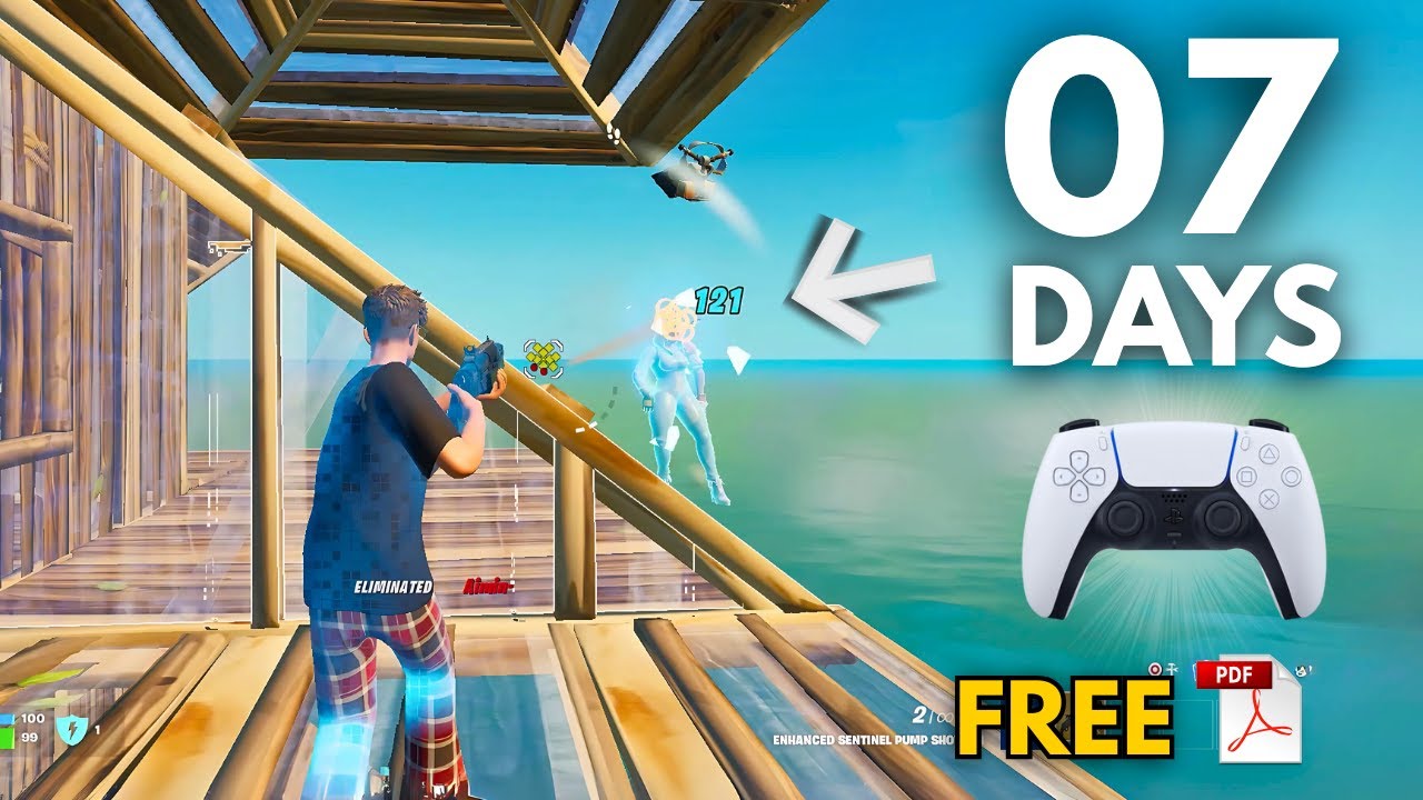 Get "PRO CONTROLLER AIM" IN 7 DAYS ( EASY DRILLS FORTNITE ) - YouTube