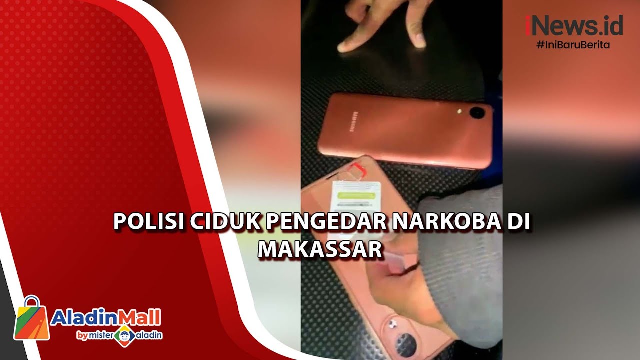 Hendak Transaksi Pengedar Narkoba Di Makassar Ditangkap Polisi Youtube