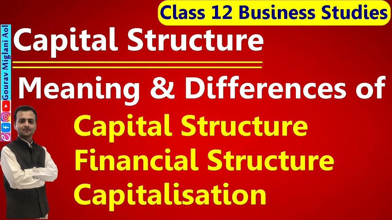 Capital Structure: Meaning of Capital Structure, Financial Structure ...