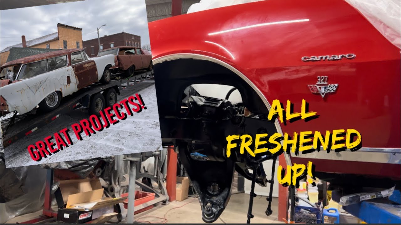 67 Camaro RS Restomod Build. Part 4 + 57 Chevy Nomads?? - YouTube