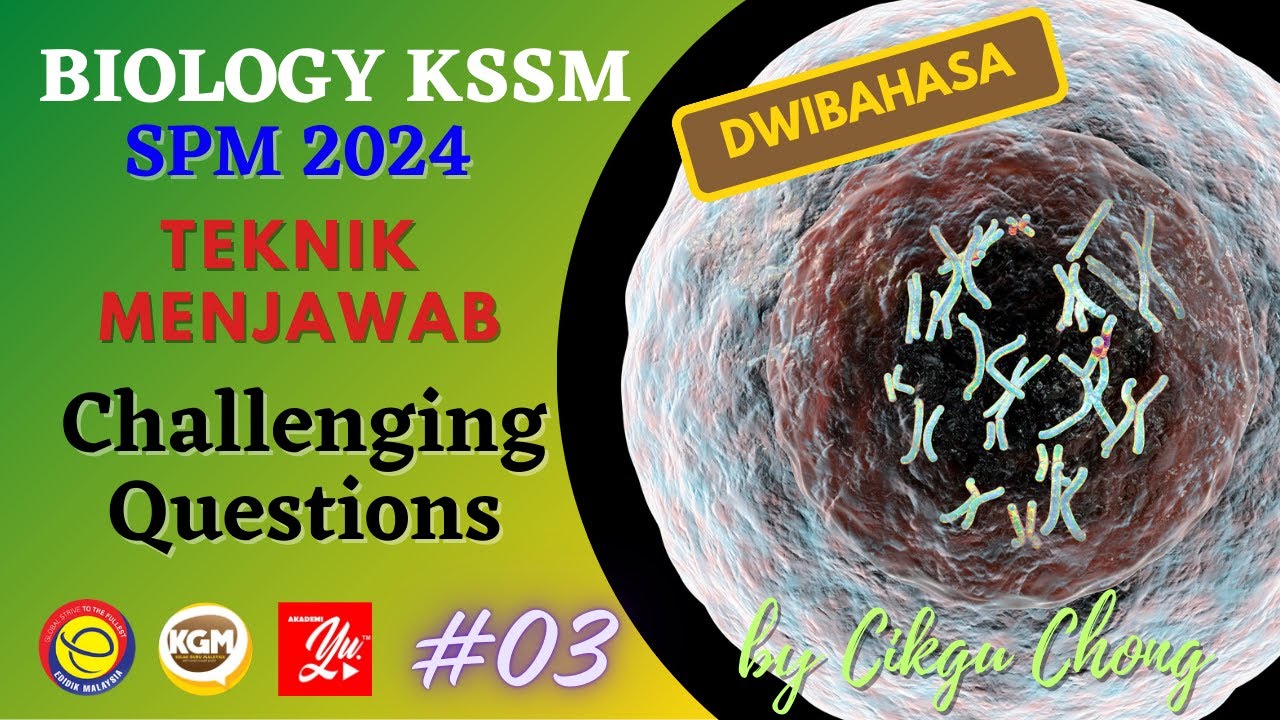 Biology SPM 2024 Paper 2 - Answering Techniques, Challenging Questions ...