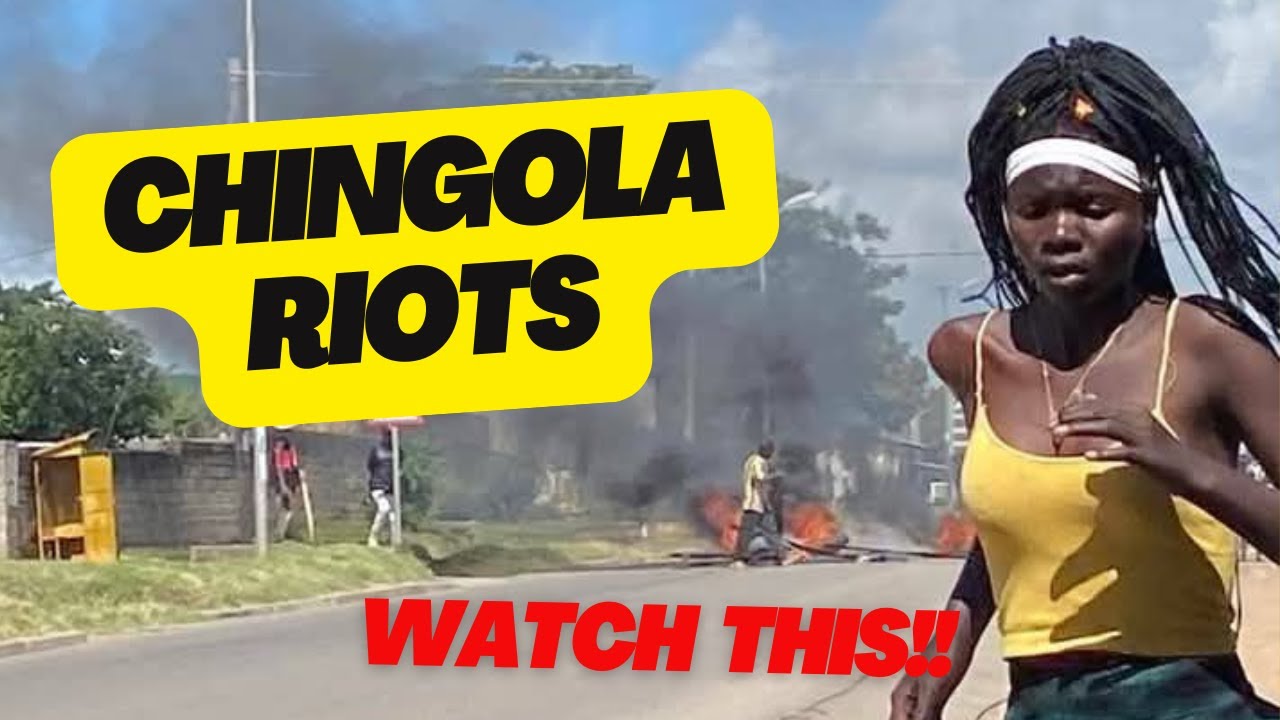 🔥 Chingola Riots Erupt as Illegal Miners Clash with ZNS | Shops Looted ...