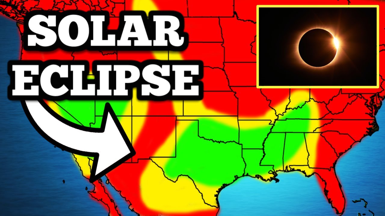 Solar Eclipse Weather Forecast - Will YOU Be Able To See It? - YouTube