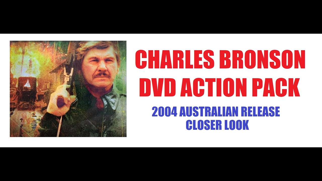 Charles Bronson DVD Action Pack 2004 Australian Release Closer Look ...
