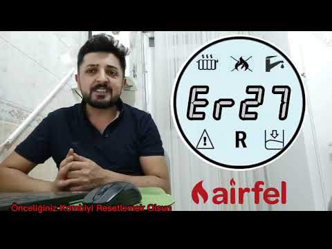 Airfel Kombi Er 27 Hata Kodu Nedir? Nasıl Giderilir? | Airfel Kombi Arızaları |
