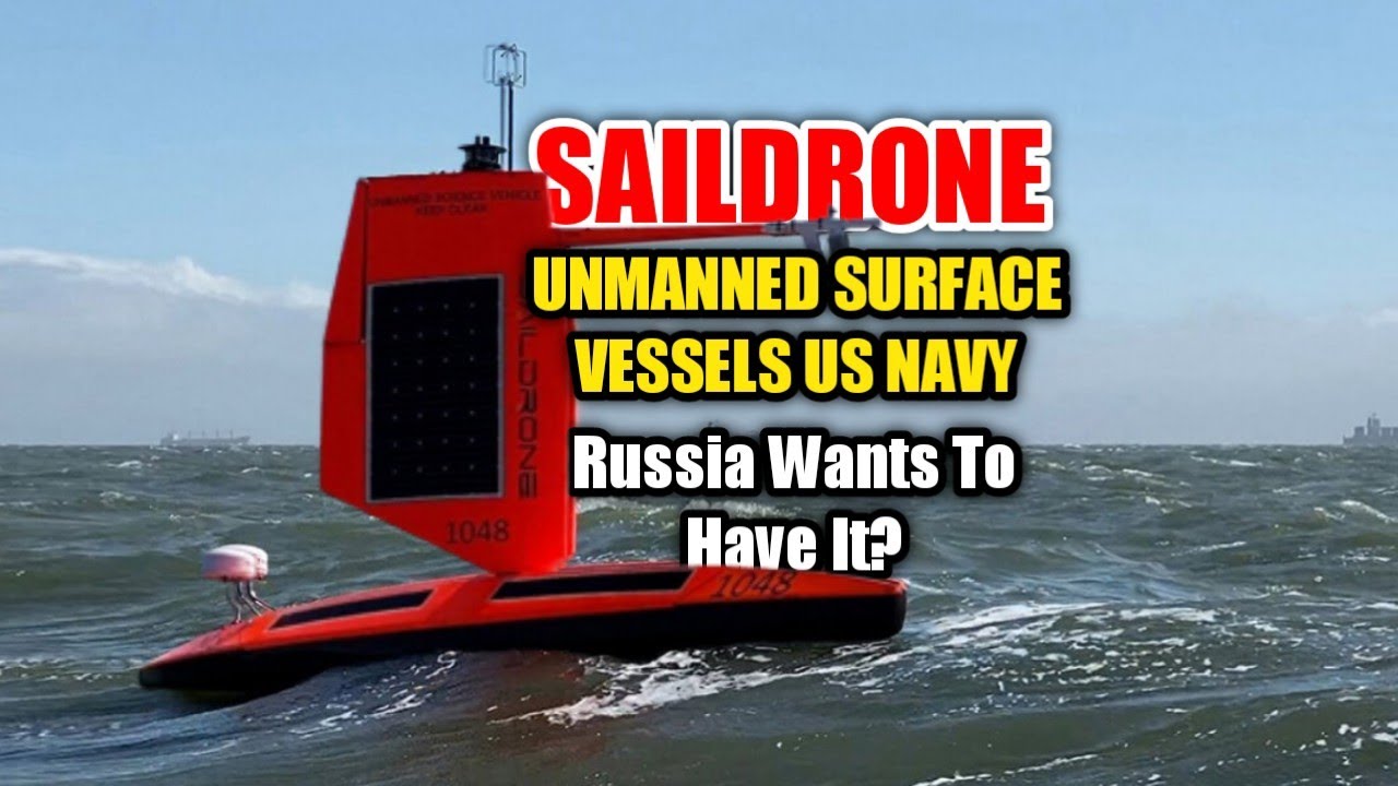 Saildrone, Wind Powered Water Drone For US Navy - YouTube