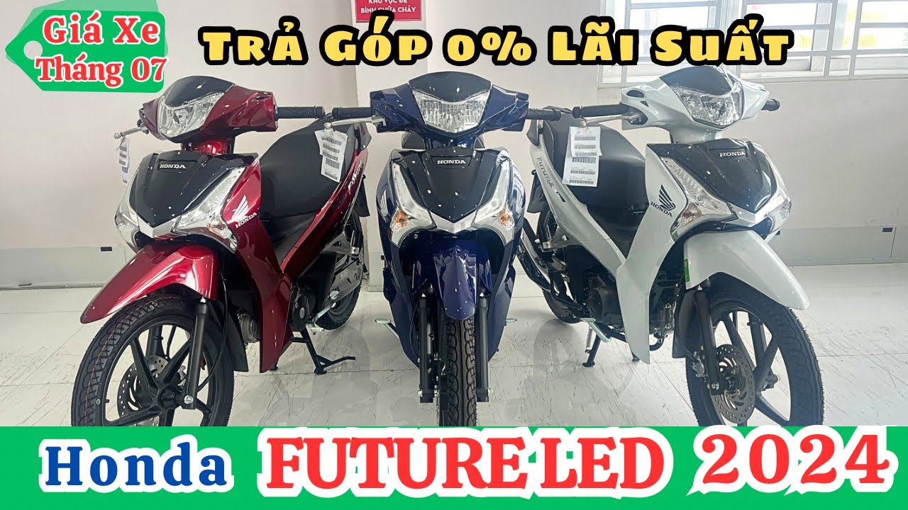 🔴 Giá xe Honda Future Led 2024 tiếp tục hạ giá cuối tháng 7/2024 - YouTube