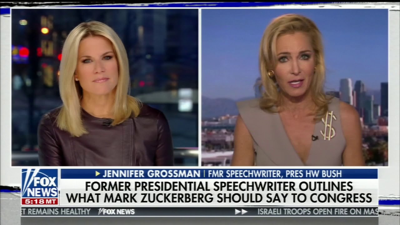 JENNIFER GROSSMAN ONE-ON-ONE INTERVIEW WITH MARTHA MACCALLUM (4/6/2018 ...