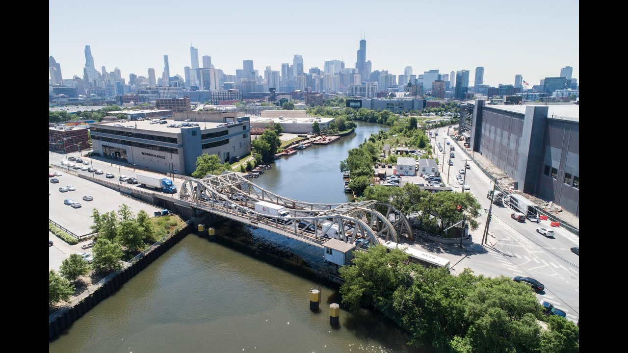 The Illinois Bridge Series: West Division Street Bridge - YouTube
