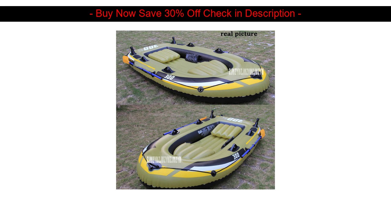 Best 5 person child inflatable fishing boat PVC boat Rowing Boats carry ...