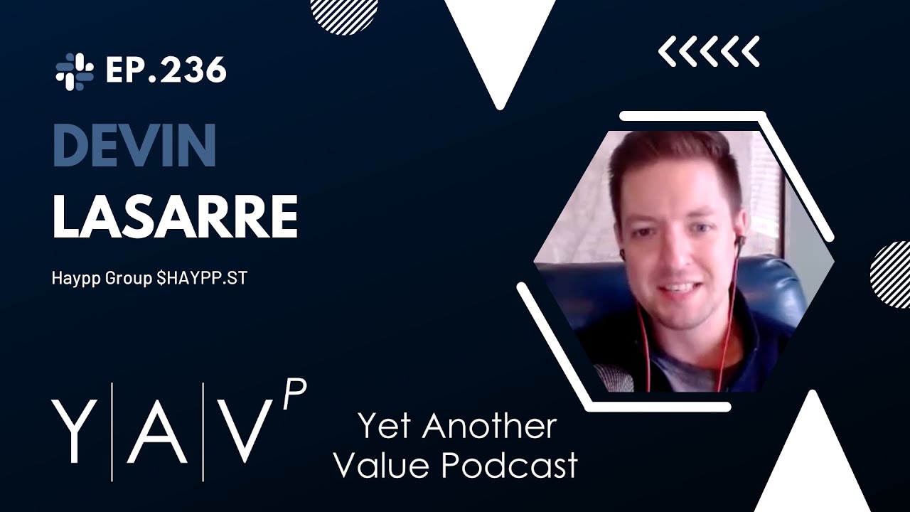 Devin LaSarre shares thesis on Haypp Group, Online Distributor of Snus and Nicotine Pouches ...