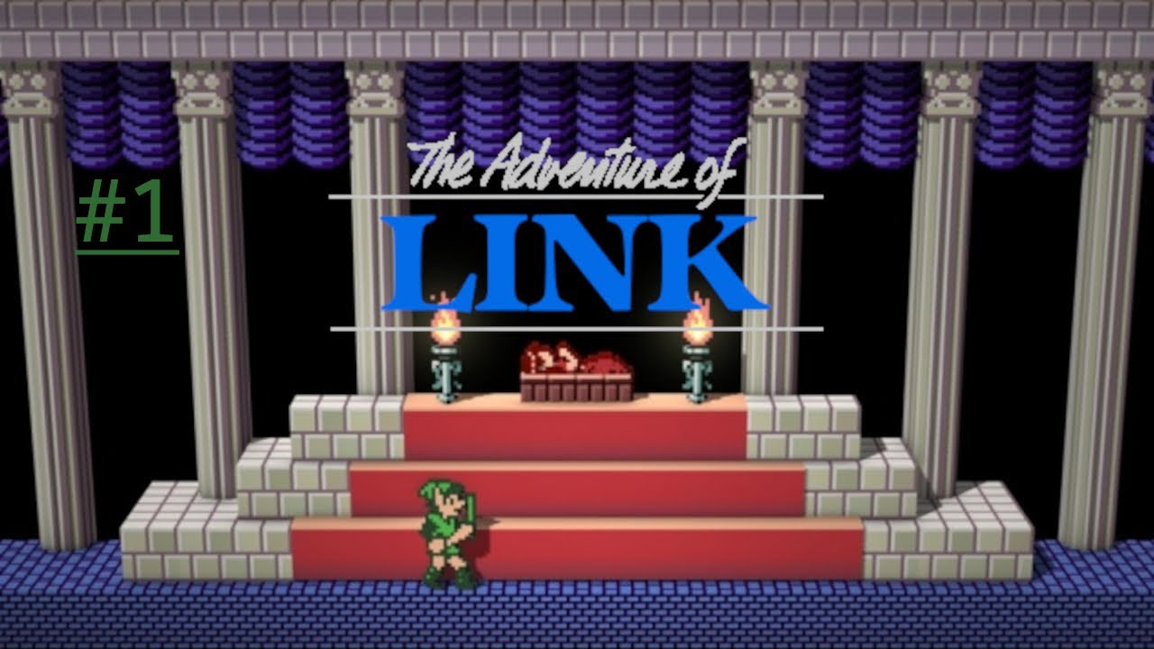 Zelda II - The Adventure of Link | Palace 1 | NES 1988 - YouTube