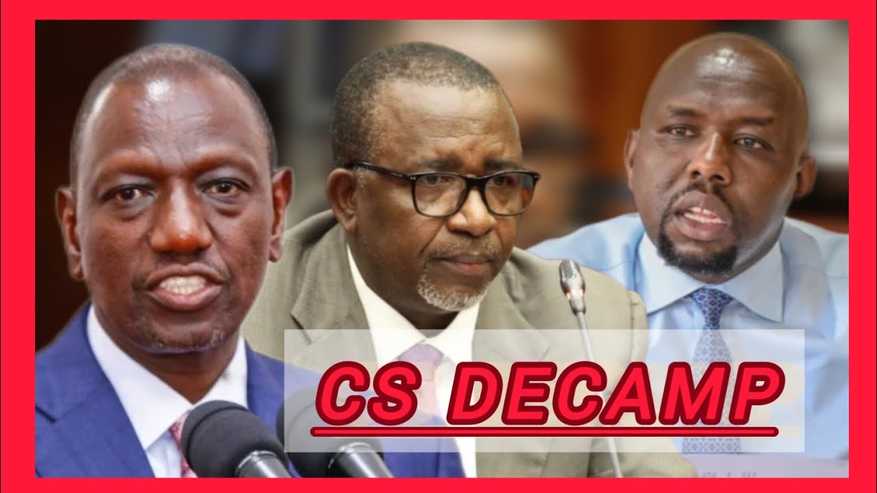 Breaking News!! Ruto CS Decamp BOMBSHELL as TERRIFIED Sugoi MAN ...